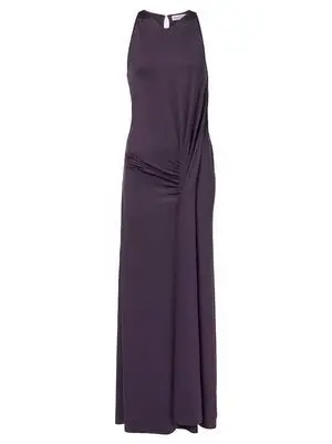 Victoria Beckham Draped Gown - Purple
