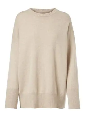 Brunello Cucinelli Monili Cashmere Sweater - Beige