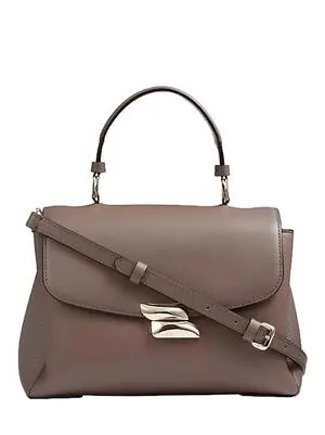 LK BENNETT L.k. Bennett Darcie Leather Top-handle Bag - Tau-taupe
