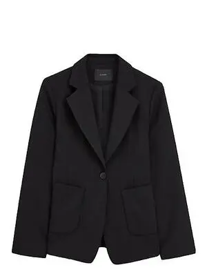 JOSEPH Glenview Stretch-wool Blazer - Black