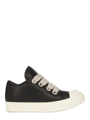 Rick Owens Rick Owens Hollywood Jumbo Lace Low Sneakers Black/milk