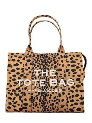 Marc Jacobs Large Cheetah Tote - Black Leo