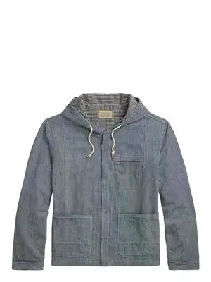 Ralph Lauren Cotton Shirt Jacket - Blue
