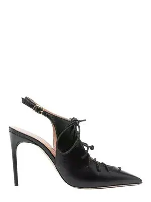 MALONE SOULIERS 95mm Alia Pumps - Black
