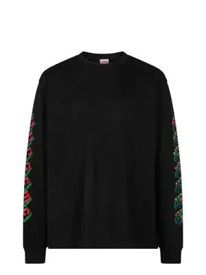 Supreme Graphic Print T-shirt - Black
