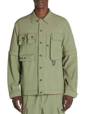Moncler Tatra Shirt Jacket - Turquoise
