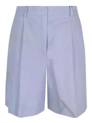 Max Mara Dart-detailing Tailored Shorts - Blue