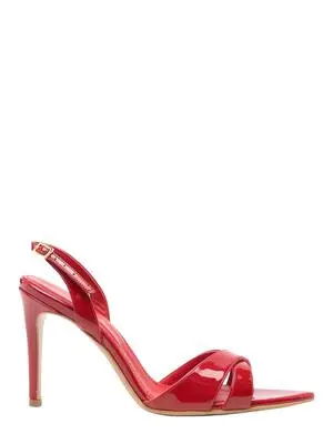 GINISSIMA 95mm Thea Sandals - Red