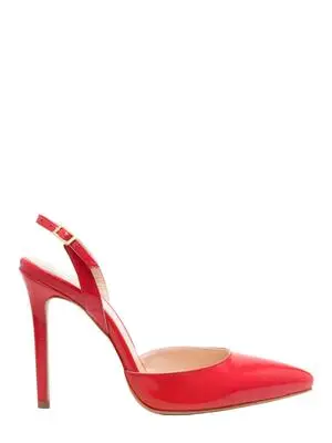 GINISSIMA 110mm Alice Pumps - Red