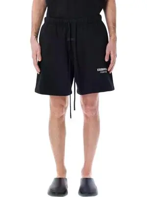 Fear Of God Fleece Track Shorts - Black