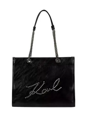 Karl Lagerfeld K/skuare Medium Tote Bag - Black