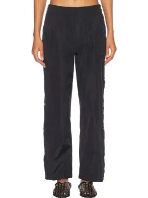 BODE Nylon Tear Away Track Pant - Black