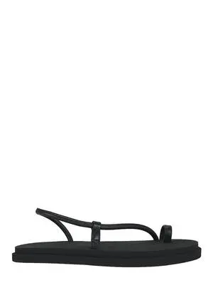 EMME PARSONS Bari Pool Slide - Black Nappa