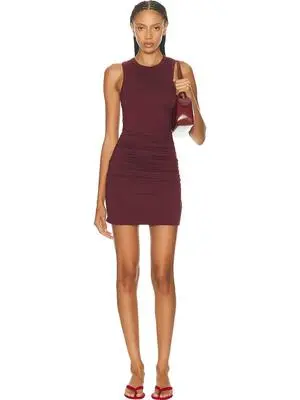 Eterne Carrie Mini Dress - Oxblood