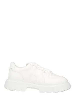 Hogan Leather Sneakers - White