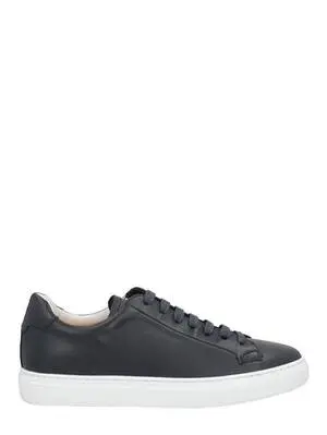DOUCAL'S Eric Uomo Leather Sneakers Blue