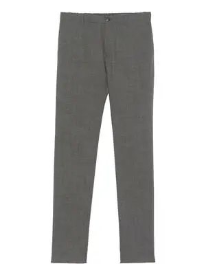 Incotex Pattern 30 Trousers - Grey
