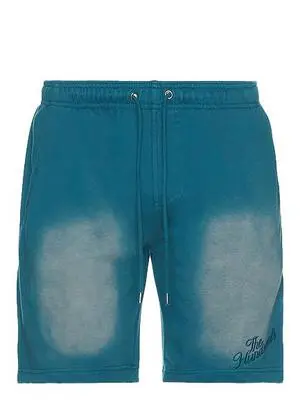 THE HUNDREDS Rugby Shorts - Teal
