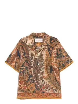 Valentino Garavani Floral-print Shirt - Neutrals