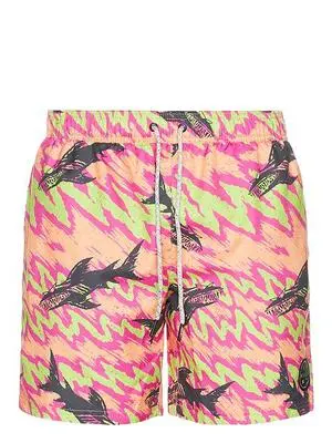 MAUI AND SONS Classic Swim Trunks - Pink