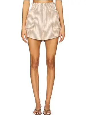 HEVRON Mira Short - Blush Stripe