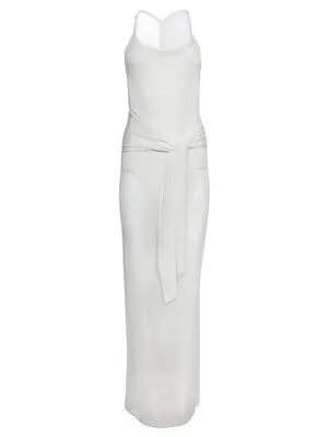 Jacquemus La Robe Maille Nodo Dress - Off-white