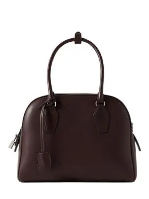 THE ROW India Leather Tote - Brown