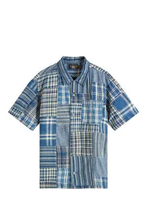 Ralph Lauren Patchwork Vacation Shirt - Rl-746 Indigo Patchwork