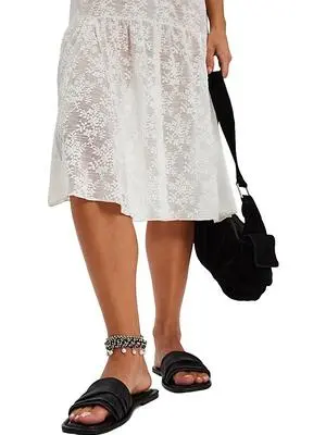 Free People Evelyn Slip-on Sandals - Black