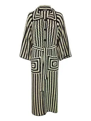 BY MALENE BIRGER By Malene Birger Dina Geometric-Patterned Coat