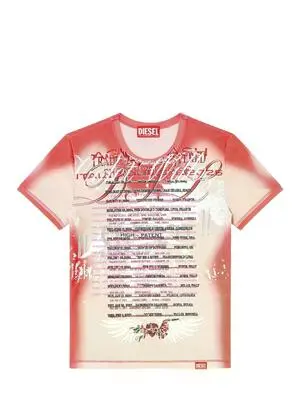 DIESEL Remaster Capsule T-kalyc-1 T-shirt - Pink