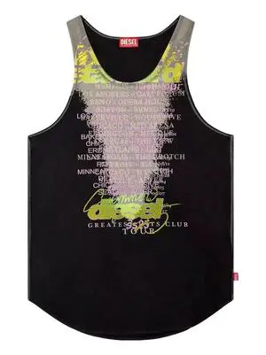 DIESEL® Remaster Capsule Tank Top - Black