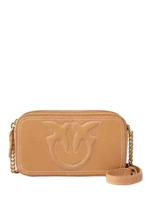 Pinko Carrie Cross Body Bag - Brown