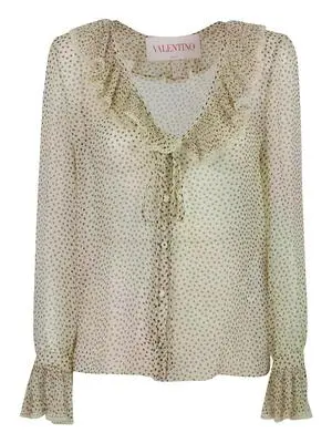 Valentino Garavani Silk Shirt - Neutrals