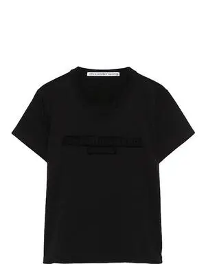 ALEXANDER WANG Alexander Wang Distressed Logo Tee