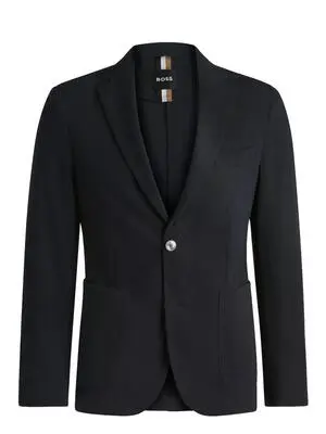 BOSS Cotton-blend Blazer - Blue