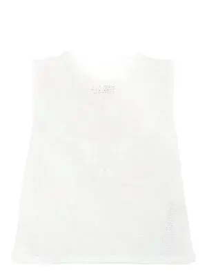 MAISON MARGIELA Mesh Tank Top - White