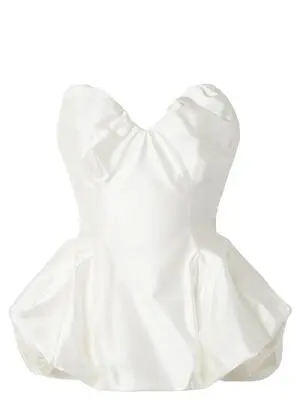 VIVIENNE WESTWOOD Raven Strapless Bustier Top - Neutrals