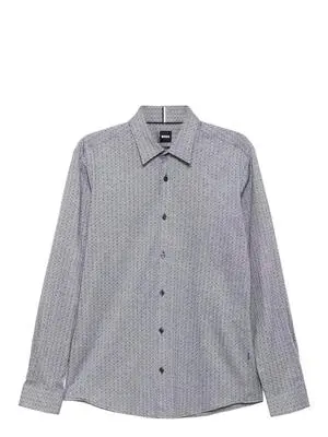 BOSS Slim-fit Shirt - Grey