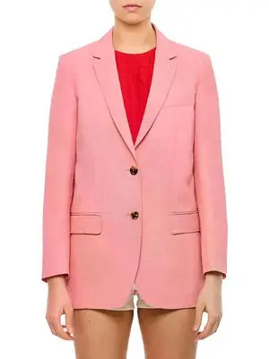 Alberto Biani Alberto Biani Single-Breasted Blazer Pink
