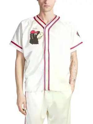 BODE Redtail Baseball Shirt - White
