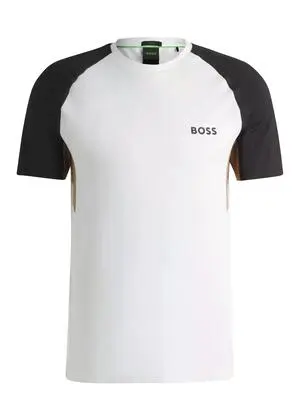 BOSS Colour-block T-shirt - White