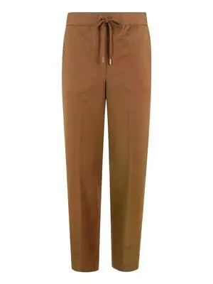 CIRCOLO 1901 Cotton Trousers - Brown