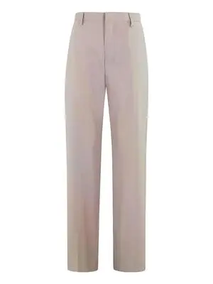 BRIGLIA 1949 Wool-blend Trousers - Neutrals