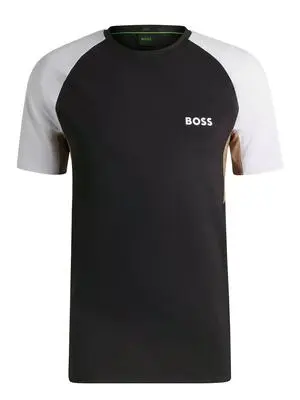 BOSS Colour-block T-shirt - Black