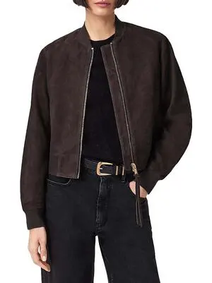 ALLSAINTS Oriten Bomber Jacket - Bitter Brown