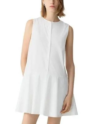 Theory Sleeveless Mini Dress - White