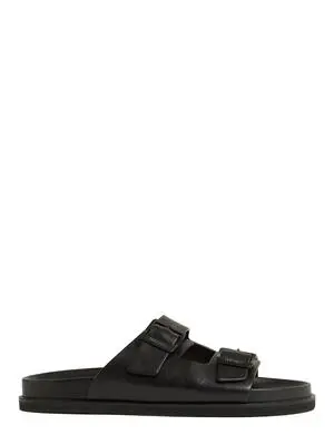 REISS REISS Philip Leather Double-Strap Sandals
