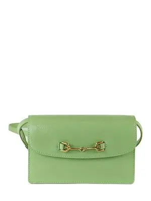 Sam Edelman Sam Edelman Loraine Leather Box Crossbody Bag Sage