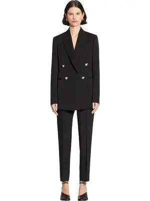 LANVIN Double-breasted Jacket - Black